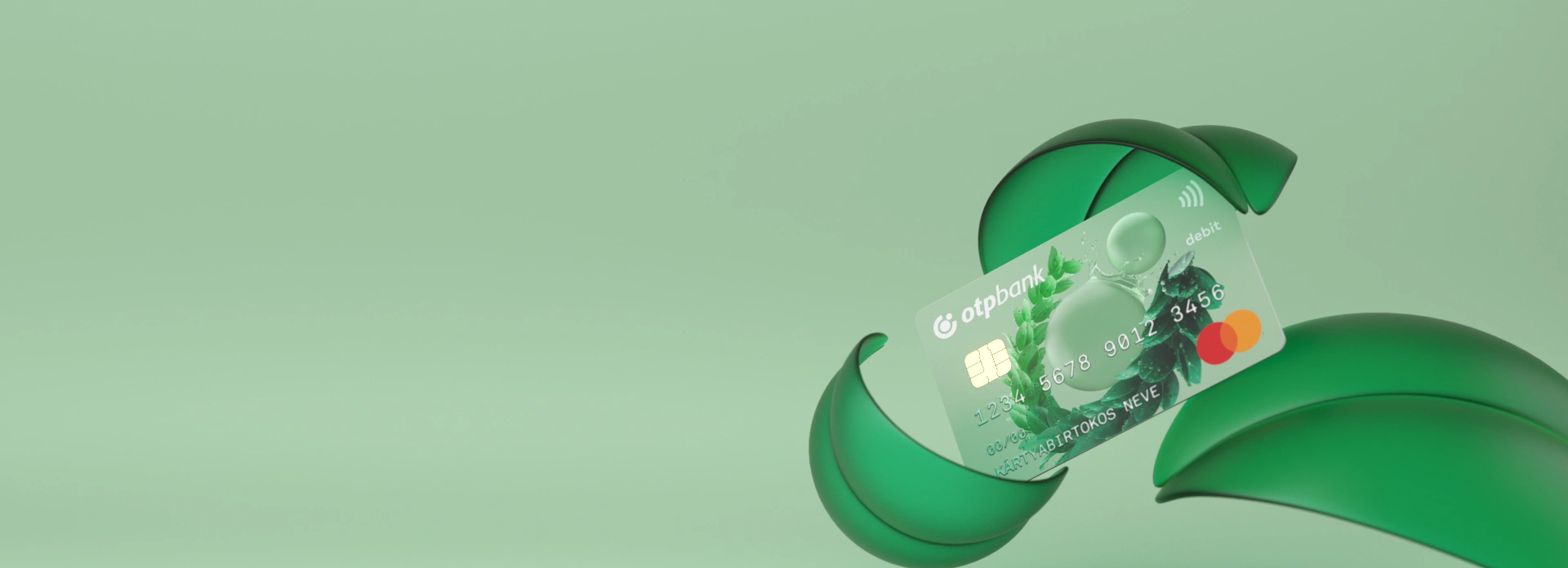 OTP Mastercard Standard dombornyomott betéti kártya